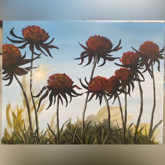 Heidi’s Fine Art Studio | Art | Scottish Thistle Original High Quality ...